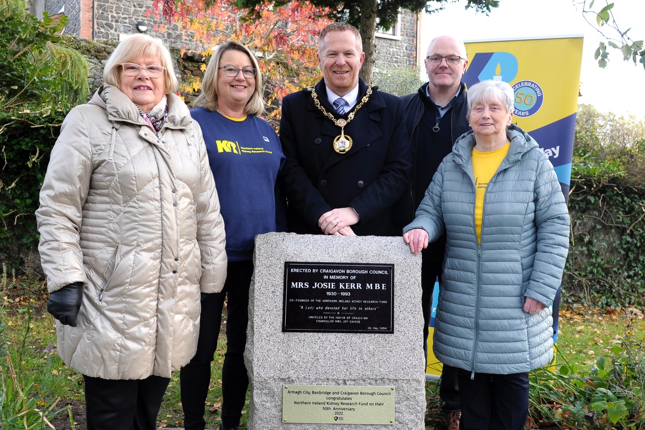 Plaque Unveiled to Celebrate 50 years of NIKRF - Northern Ireland ...