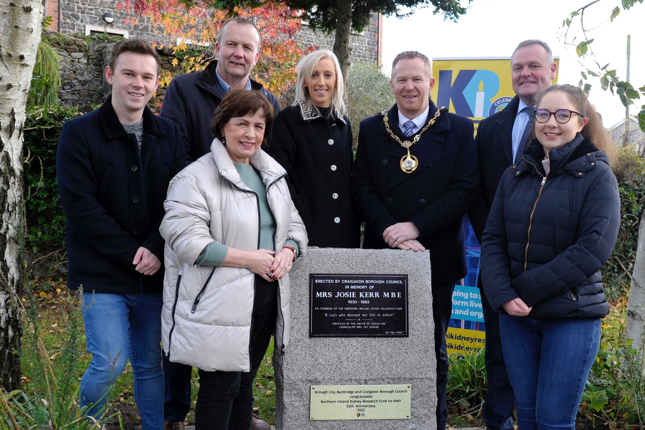 Plaque Unveiled to Celebrate 50 years of NIKRF - Northern Ireland ...